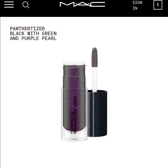 MAC Cosmetics | Makeup | Mac Eye Dazzle Shadow Pantherized Nib Purple ...